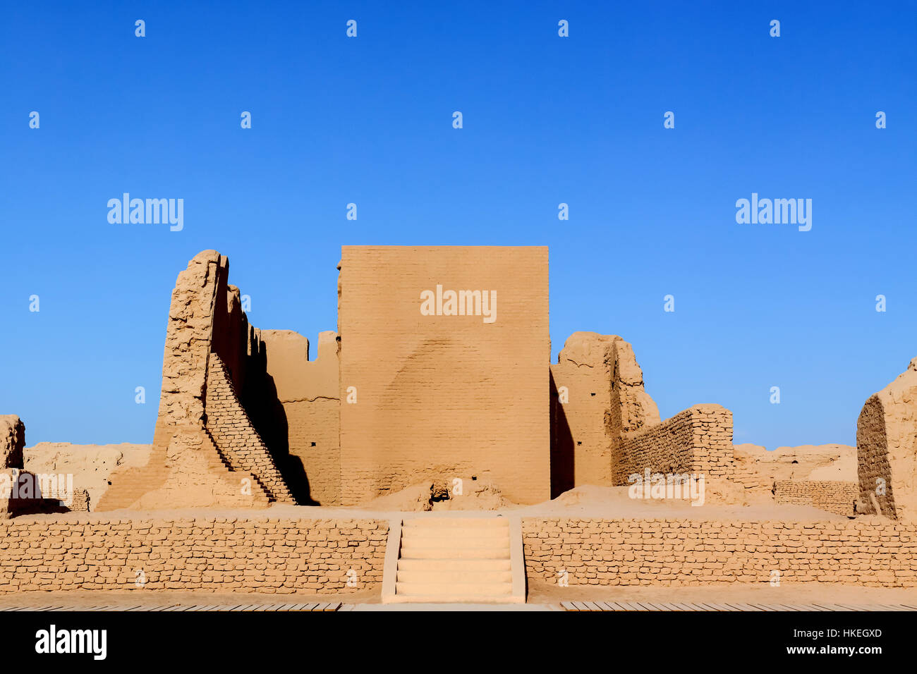 Ruins of Gaochang an ancient oasis, Xinjiang Autonomous Region, China ...