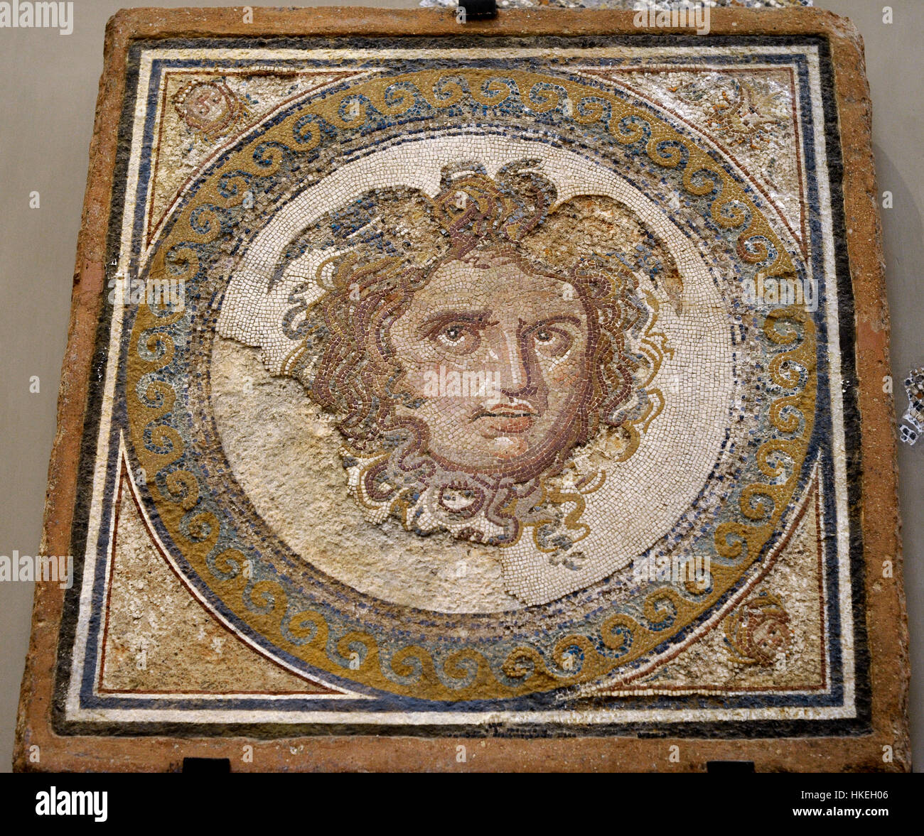 Roman Mosaic Medusa Stock Photos & Roman Mosaic Medusa Stock Images - Alamy
