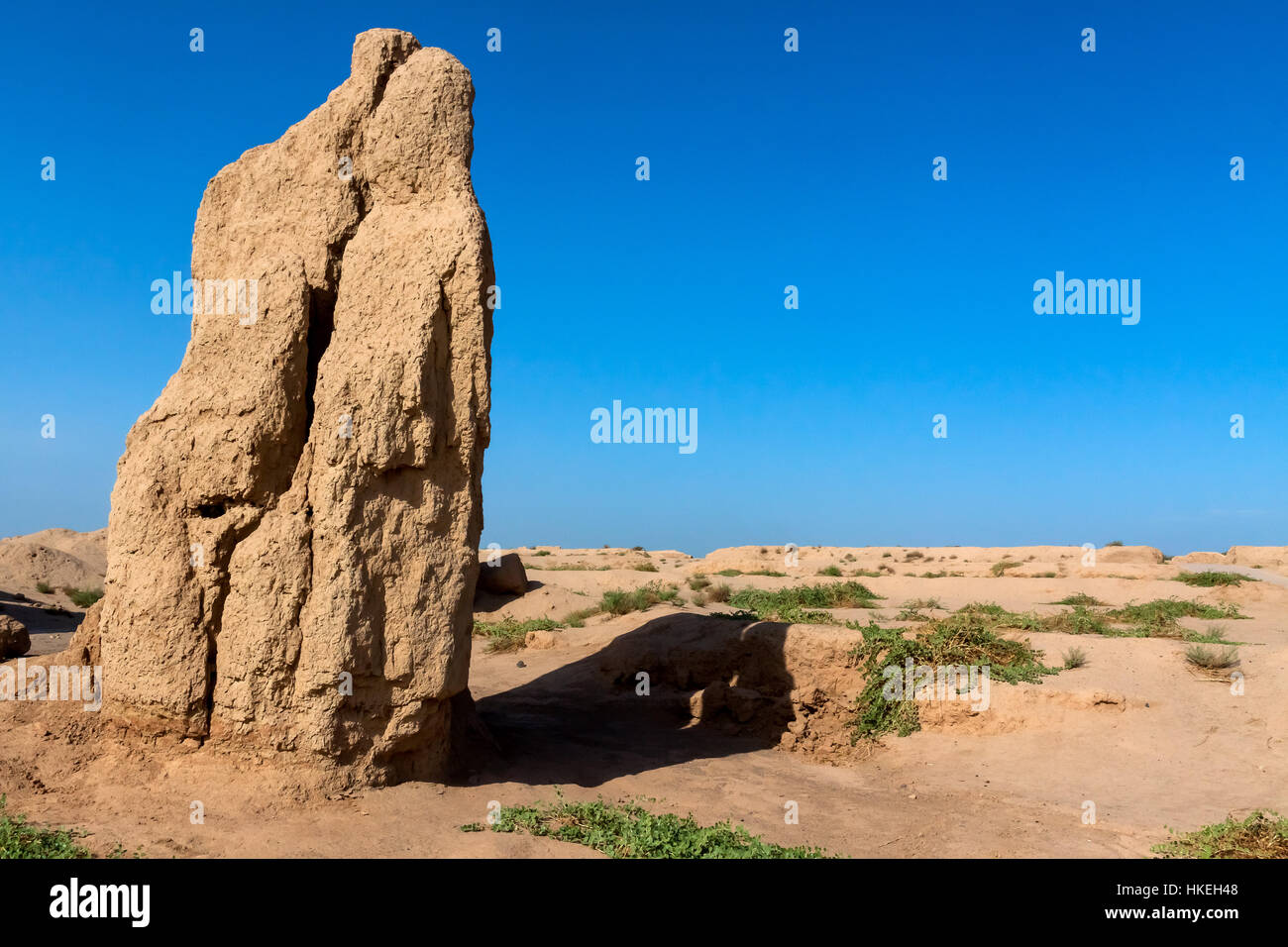 Ruins of Gaochang an ancient oasis, Xinjiang Autonomous Region, China ...
