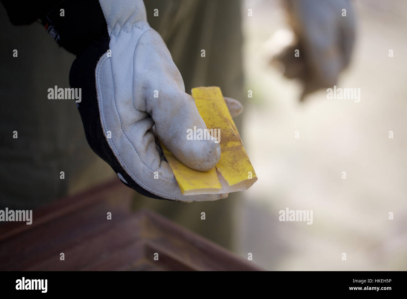 Emery sandpaper hi-res stock photography and images - Alamy