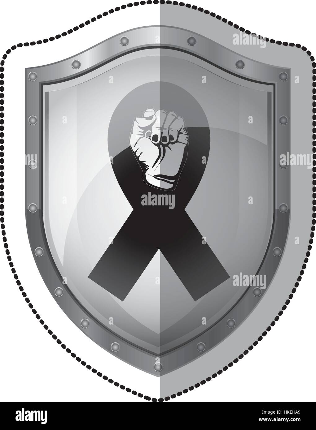 Fight against cancer icon vector illustration graphic design Stock ...
