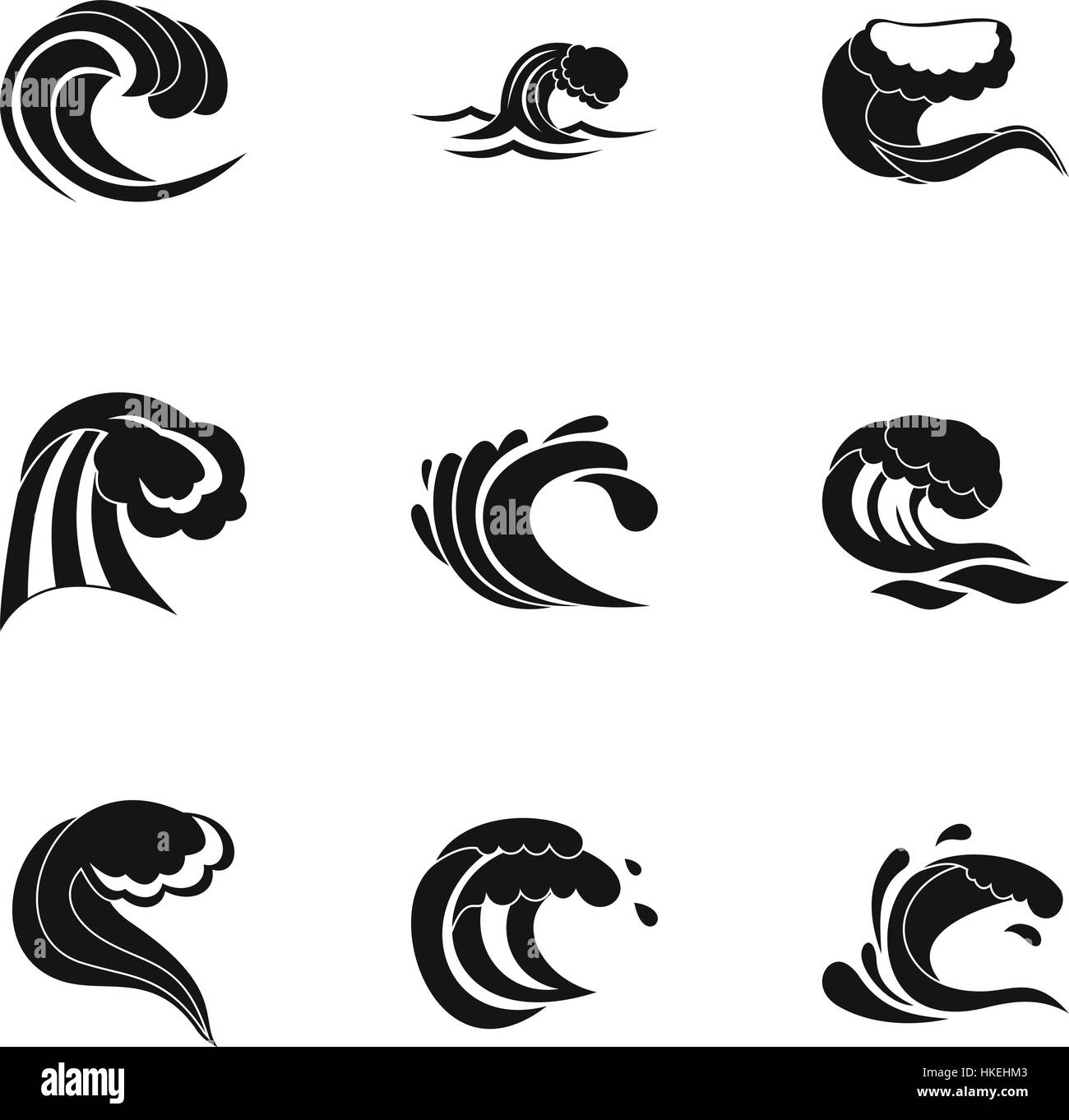 Simple Wave Illustration