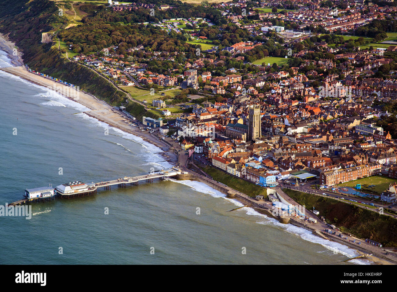 Aerial images of the Norfolk coastline Featuring: Norfolk coastline ...