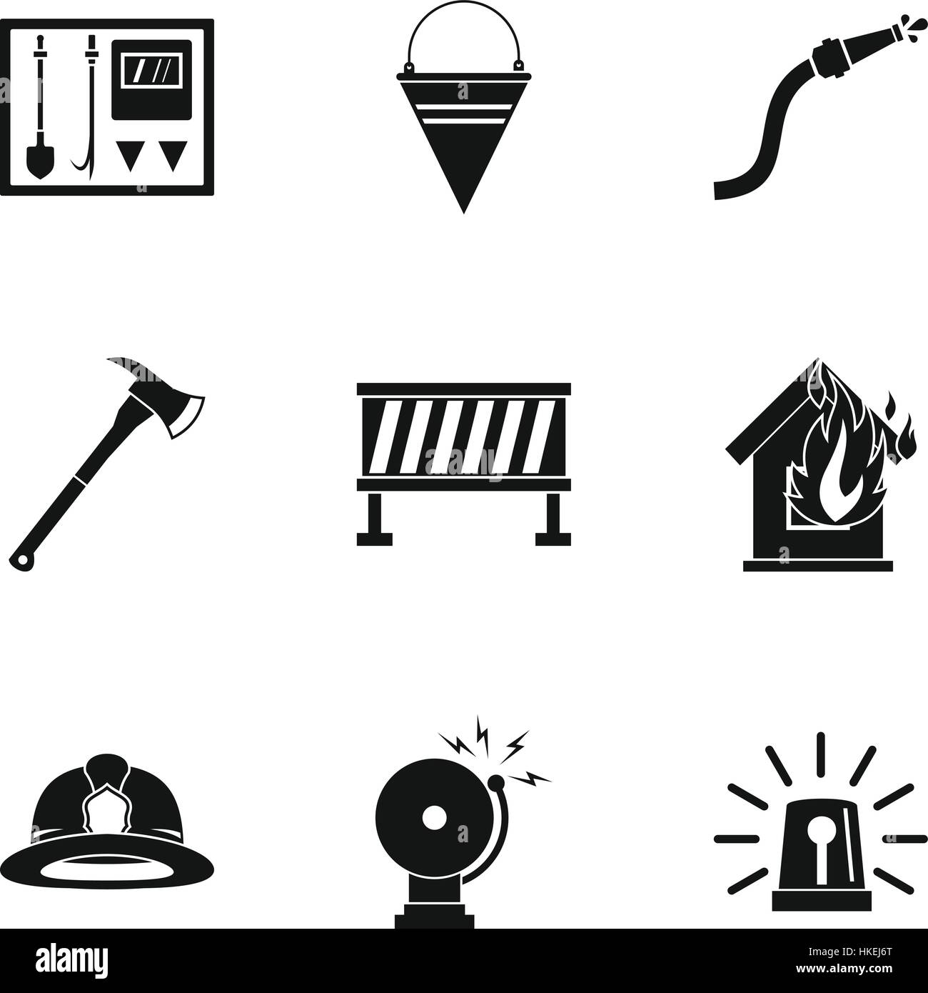 Firefighter Symbols Vector