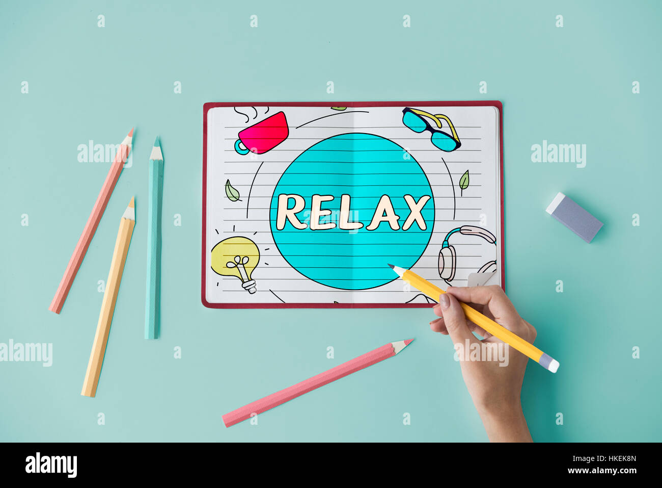 Holiday Lifestyle Ideas Chill Break Leisure Relax Concept Stock Photo ...