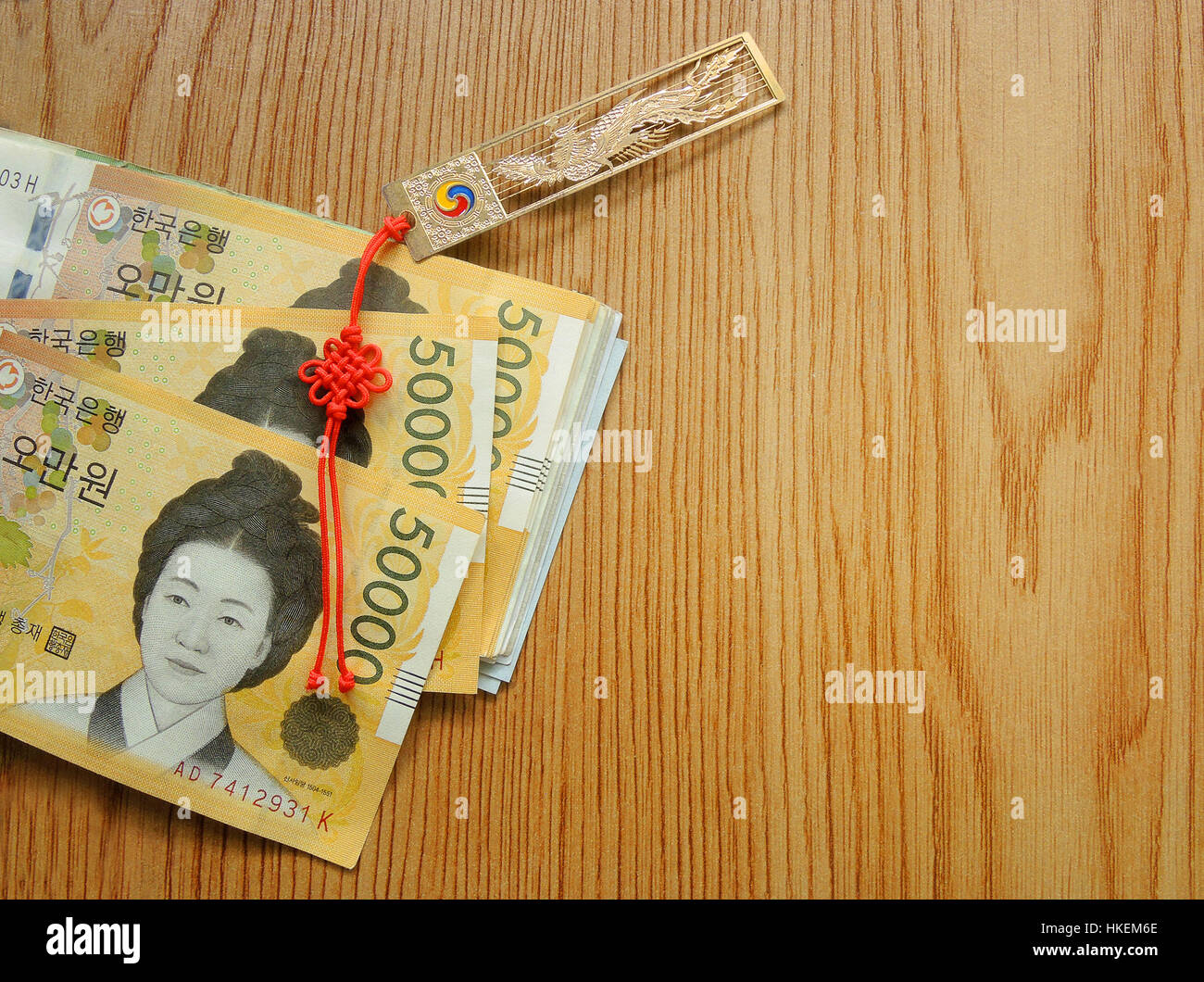 Traditional korean fortune hi-res stock photography and images - Alamy
