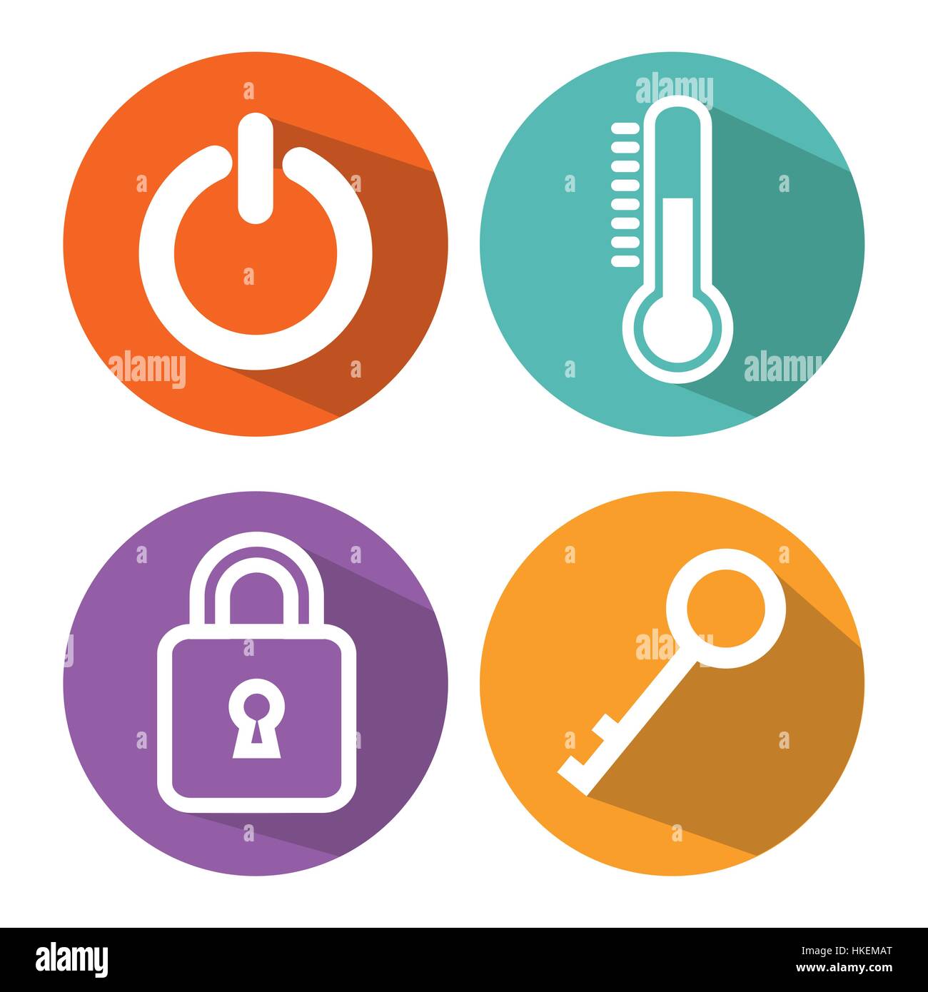 Smarthome technology isolated icon Stock Vector Images - Alamy