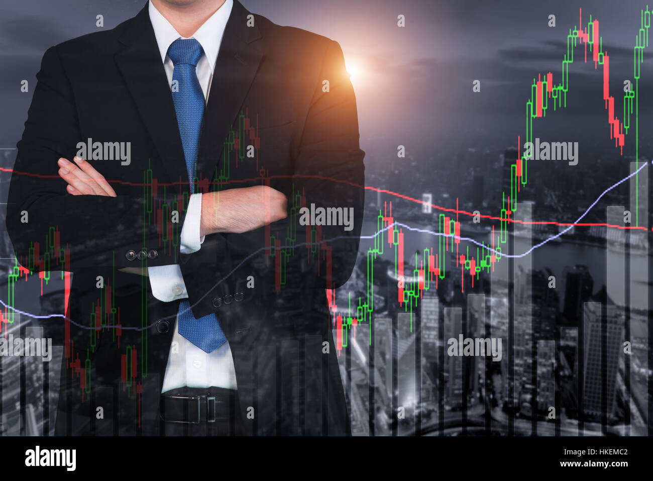 Candlestick patterns hi-res stock photography and images - Alamy
