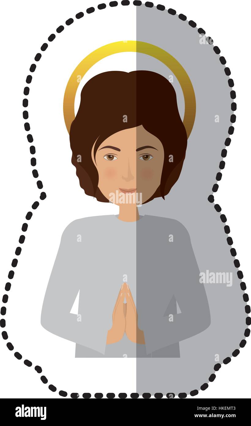 Young jesus christ icon vector illustration graphic design Stock Vector ...