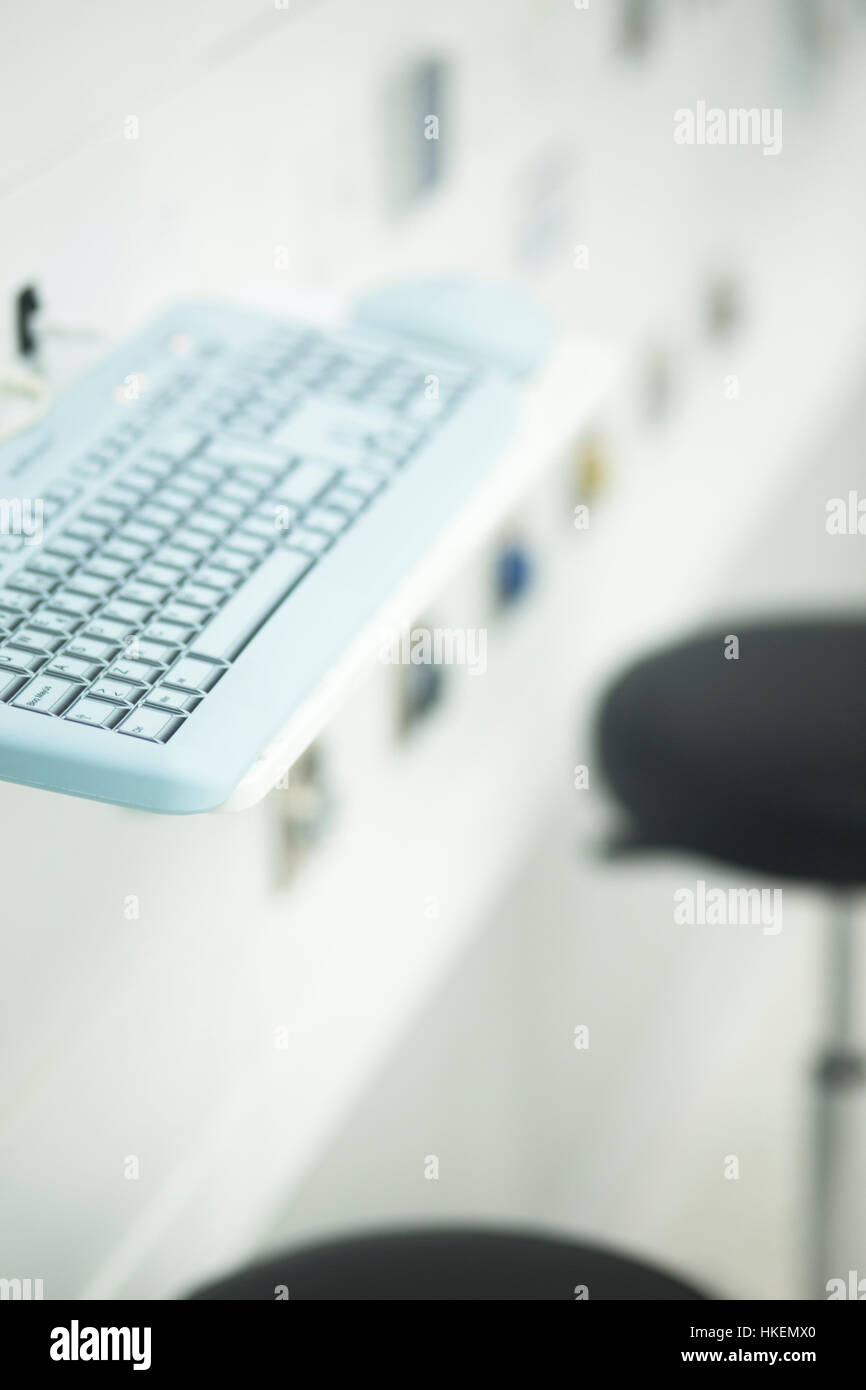 Hospital ward emergency room operating theater and modern equipment ...