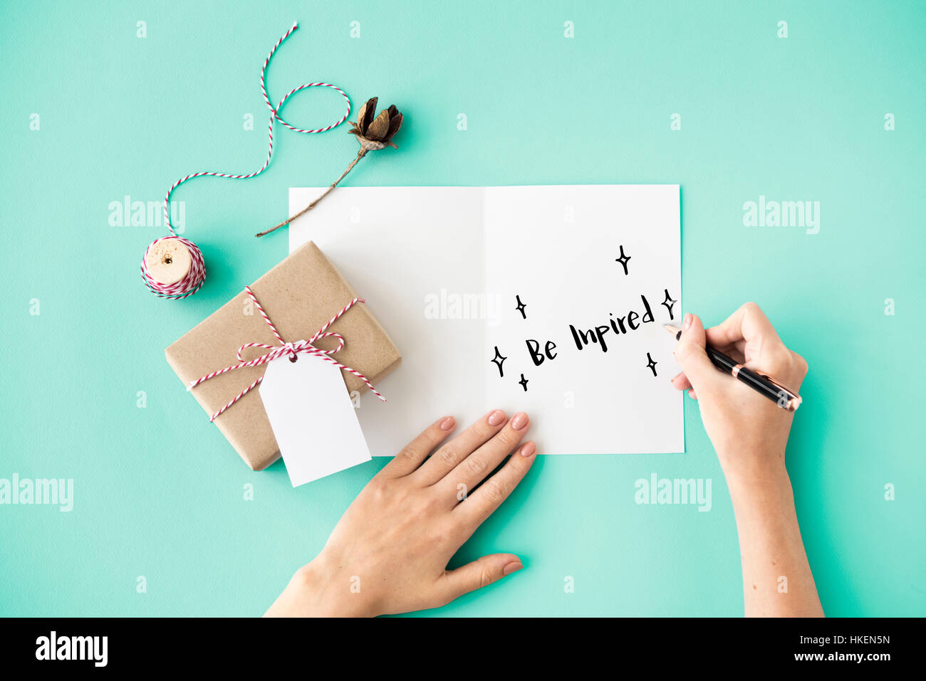 Handwriting text writing vision hi-res stock photography and images - Alamy