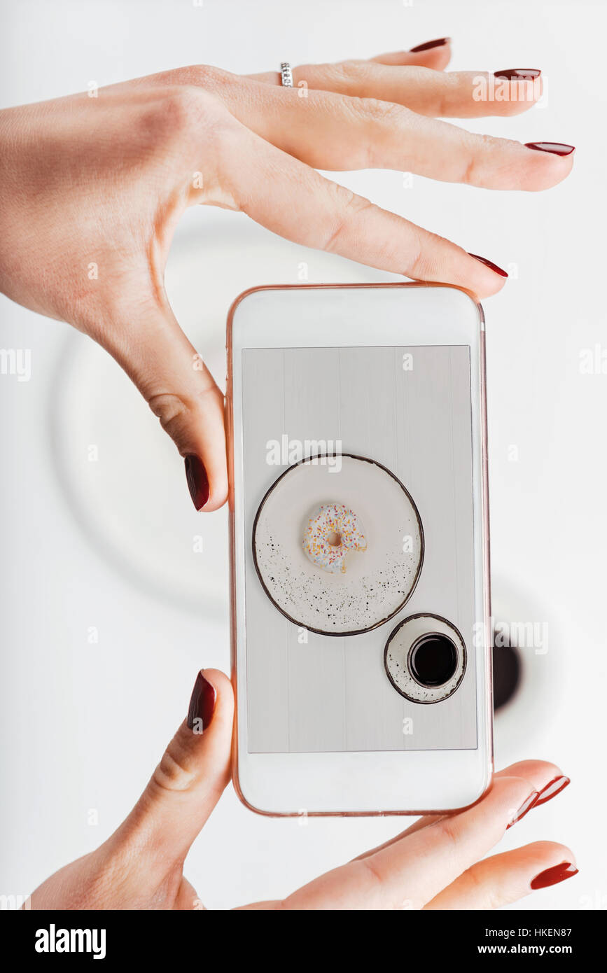 Photo of a simple breakfast Stock Photo - Alamy
