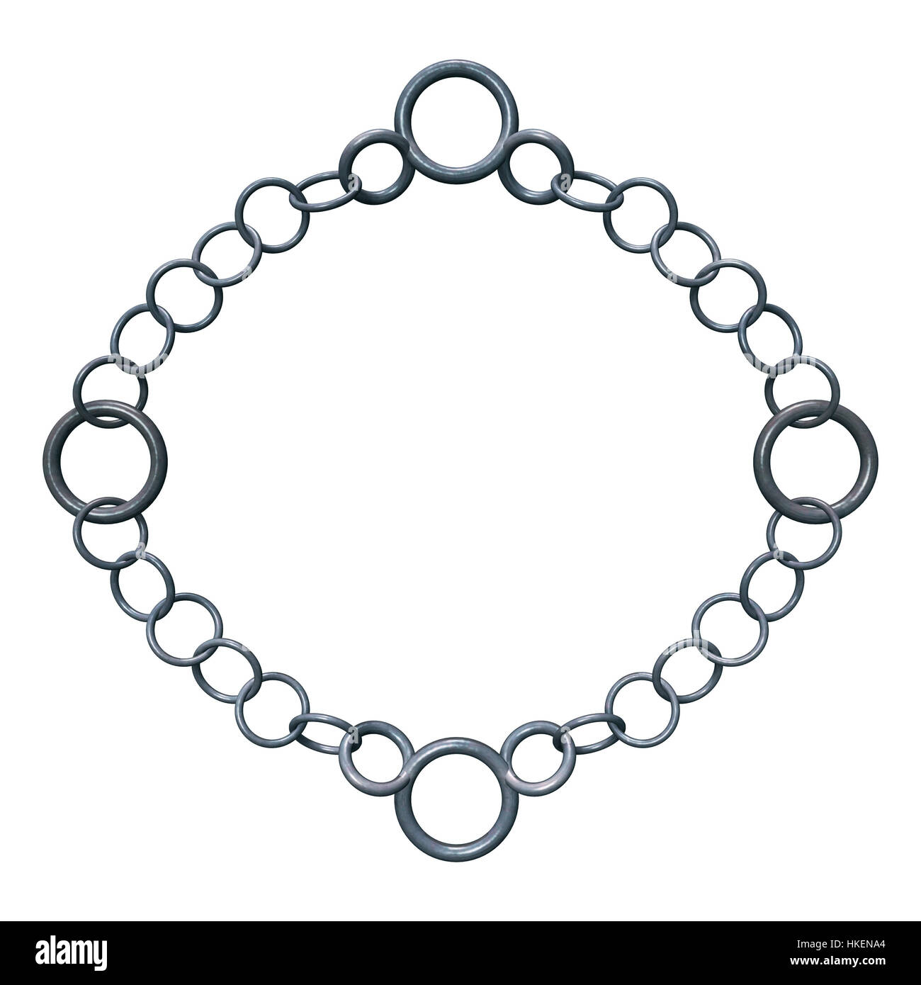 Grey chain Cut Out Stock Images & Pictures - Alamy