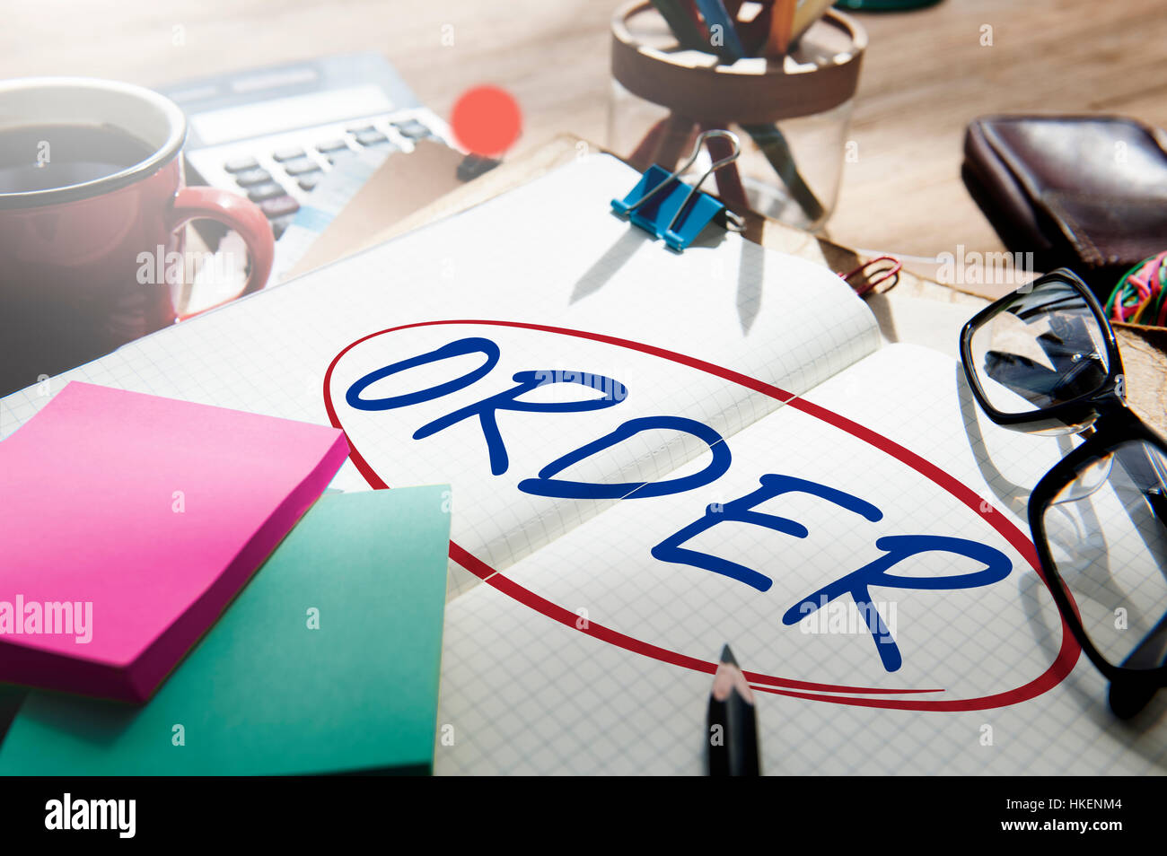 Order Marketing Purchase Stamp Concept Stock Photo - Alamy