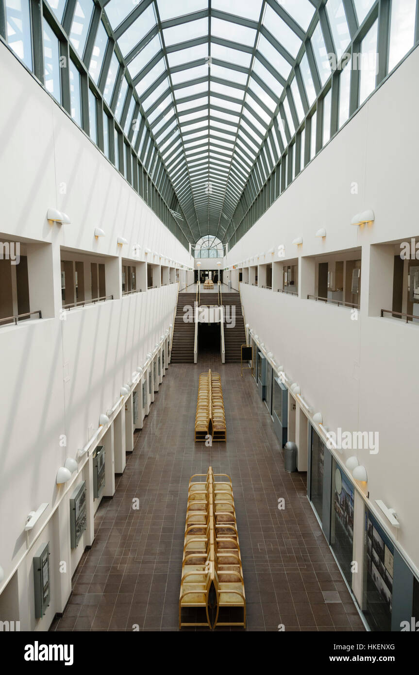 Rovaniemi, Finland: The interiors of the Arktikum Science Museum in ...