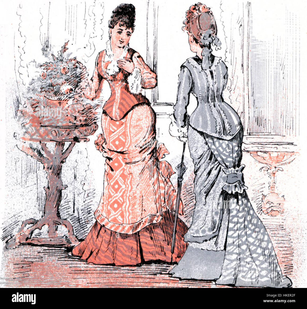 This 1876 edition of Punch magazine features a satirical illustration ...