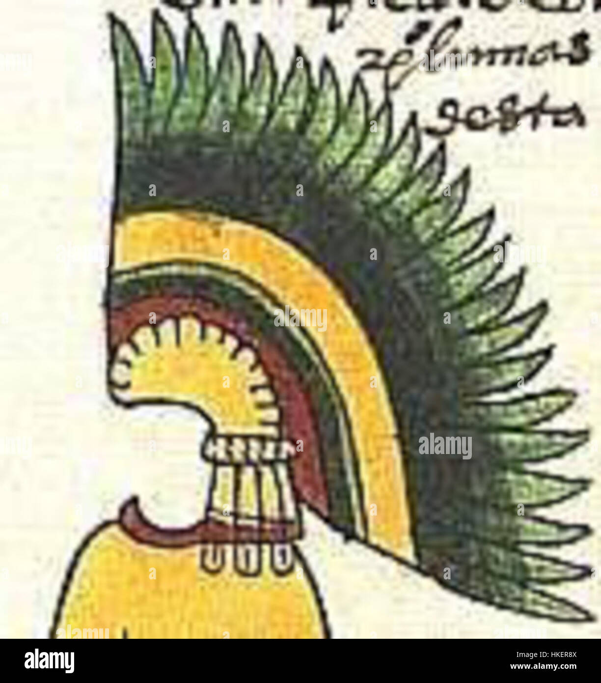 'Quetzalpatzactli' is an ancient Mesoamerican artwork, depicting a ...