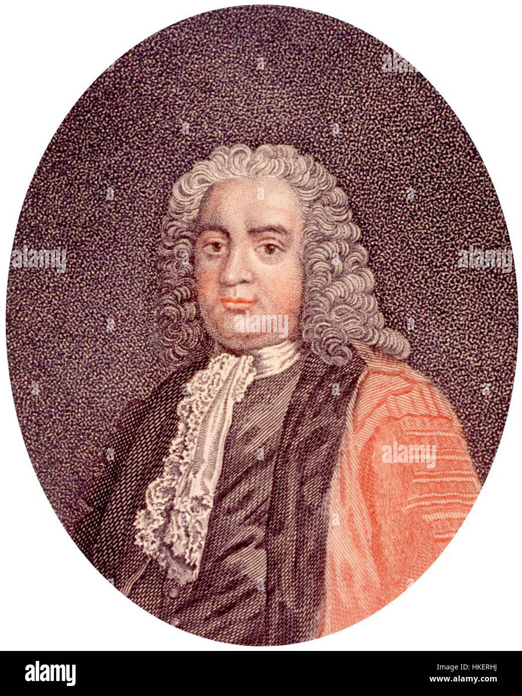 This portrait or artwork of Richard Mead, a historical figure, reflects ...