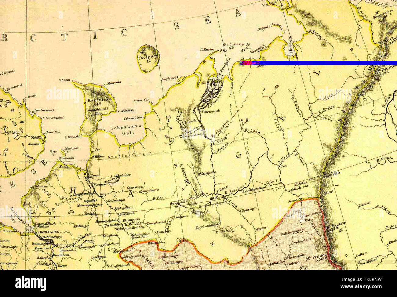 'Russia Northeast 1882' captures a historical view of the northeastern ...