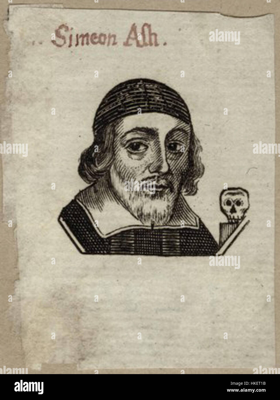 This painting by Simeon Ashe depicts a historical figure, showcasing ...