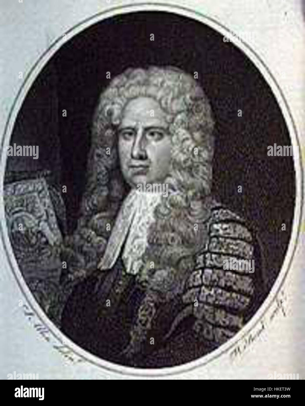 This portrait of Sir John Trevor presents a figure from British history ...