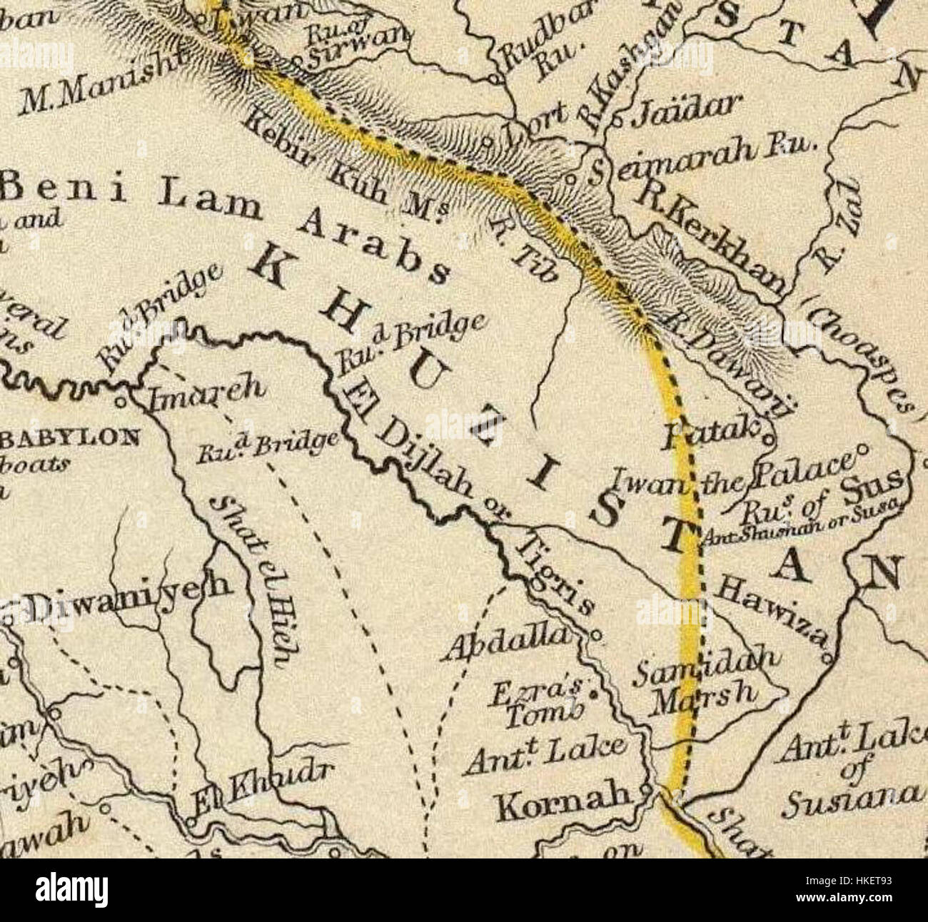 This 1843 map by the Society for the Diffusion of Useful Knowledge ...