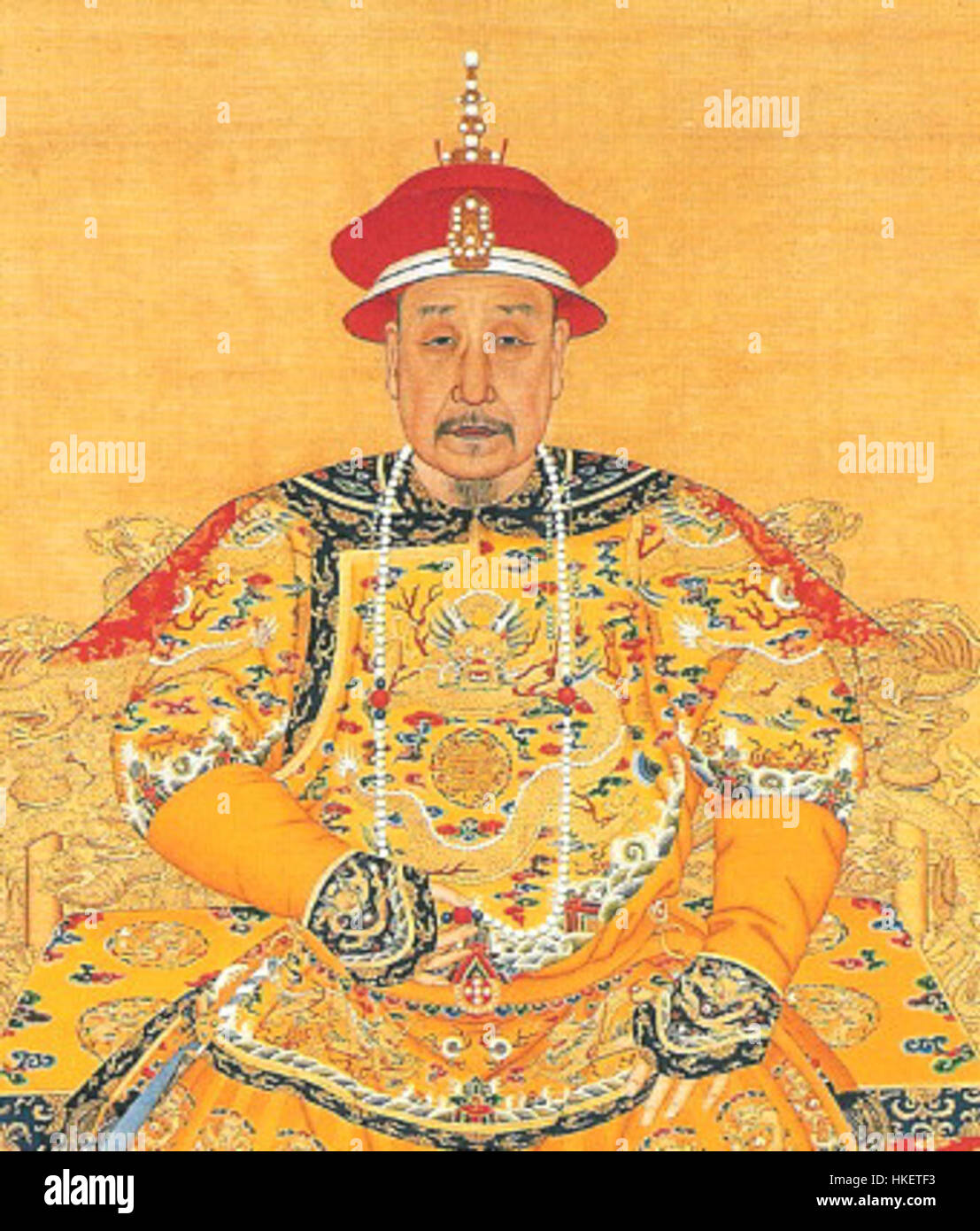 Qianlong Emperor’s artwork, 'Q 35,' features traditional Chinese ...