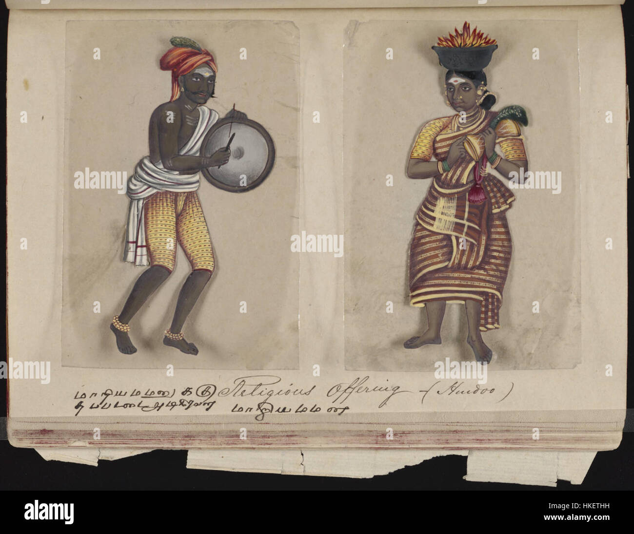 The 'Seventy Two Specimens of Castes in India' series features a ...