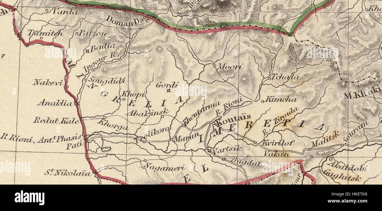 This 1835 map from the Society for the Diffusion of Useful Knowledge ...