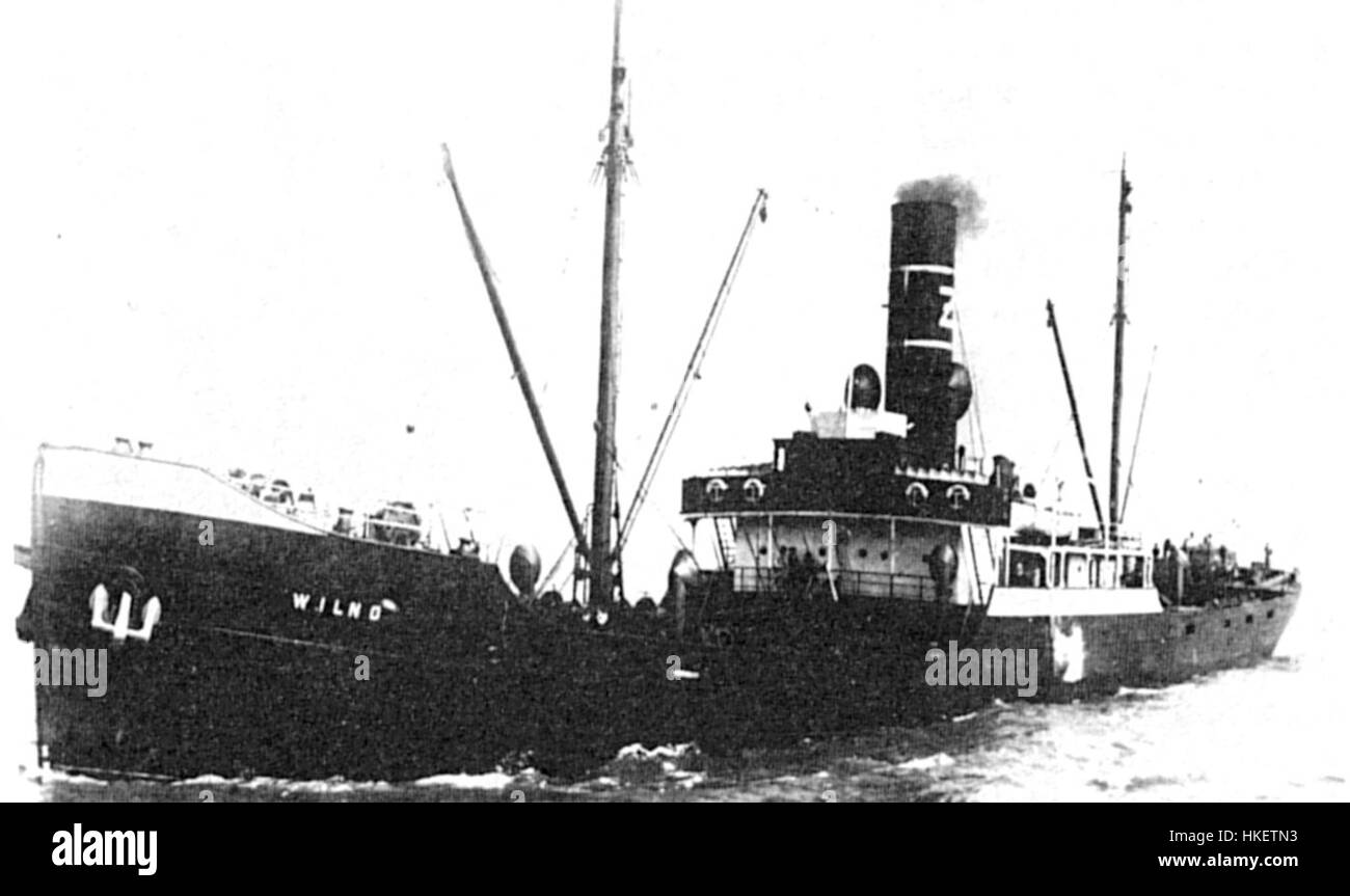 The SS Wilno, a passenger ship from the 1930s, was known for its ...