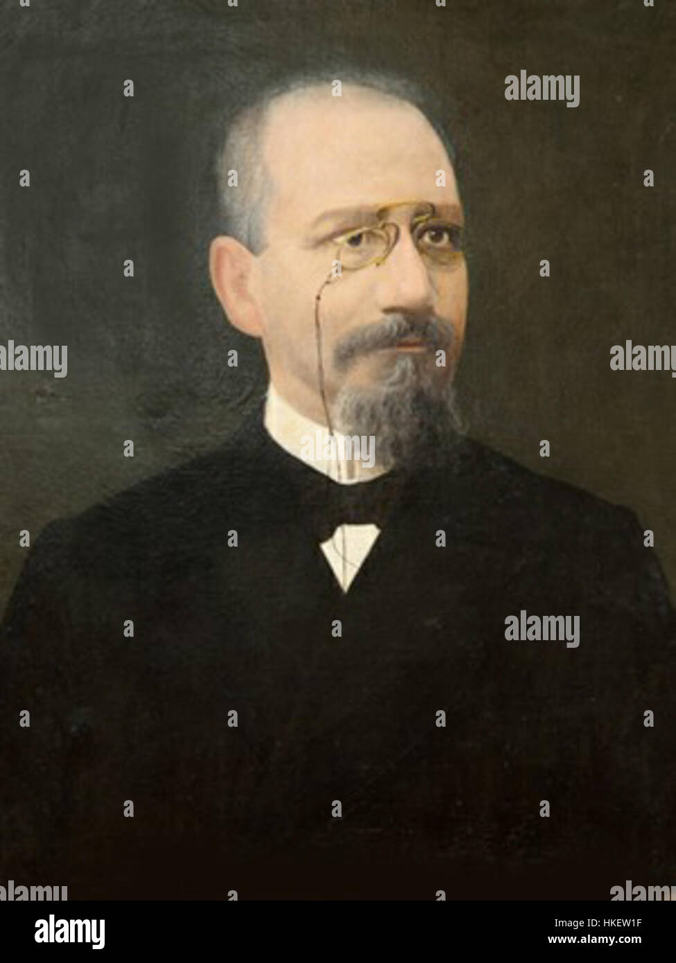 The painting 'Rodrigues Alves' depicts the Brazilian politician and ...