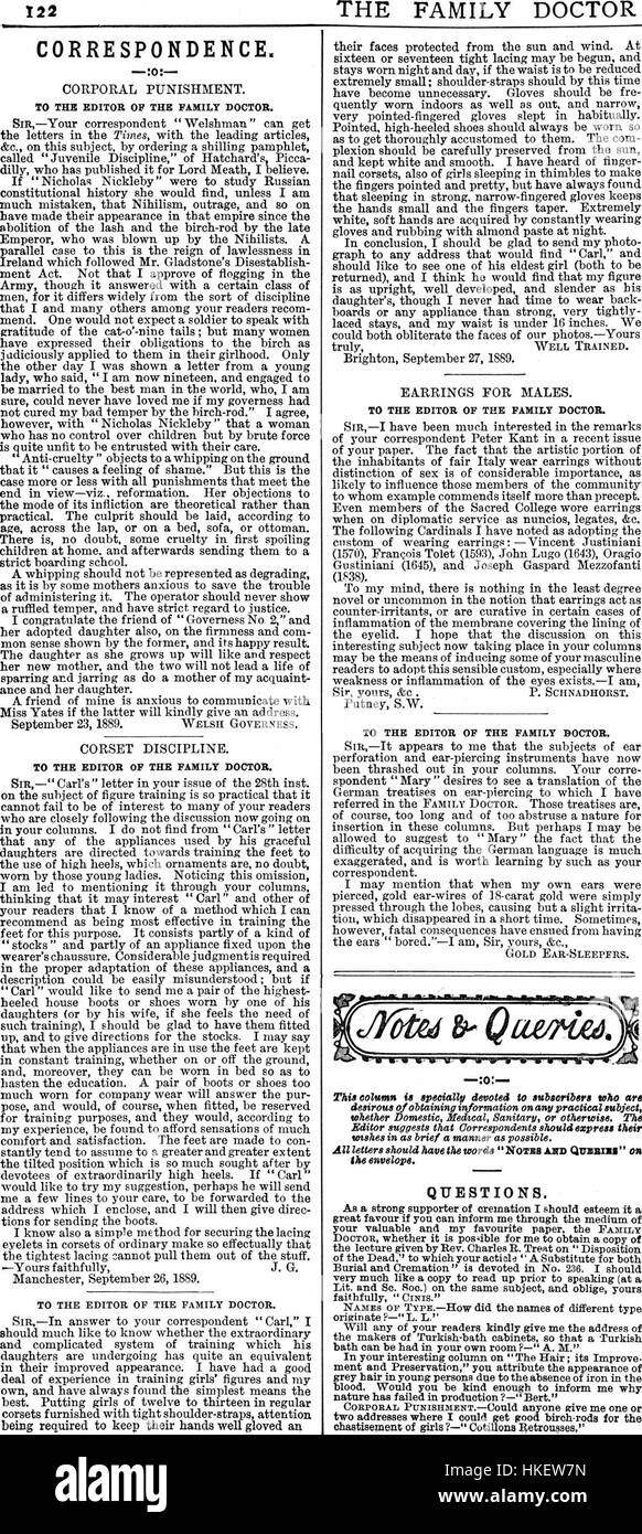 An image from the October 19, 1889, edition of 'The Family Doctor ...