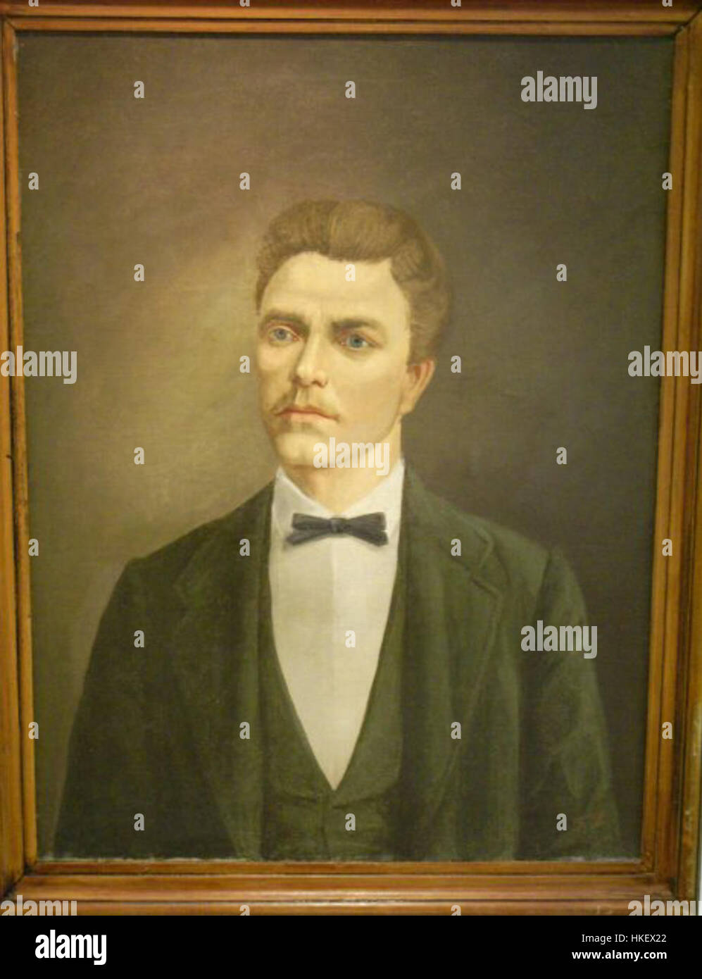 This colorized artwork of Vasil Levski by Georgi Danchov Zografina ...