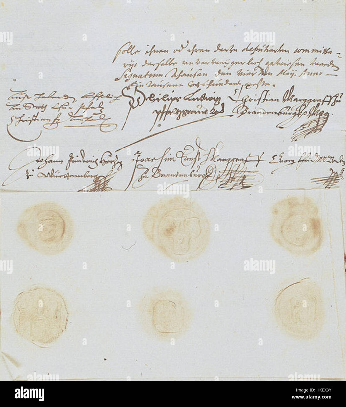 This artwork depicts the 'Urkunde' or certificate of the Protestant ...