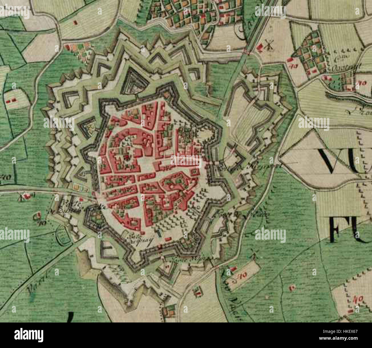 Veurne map hi-res stock photography and images - Alamy
