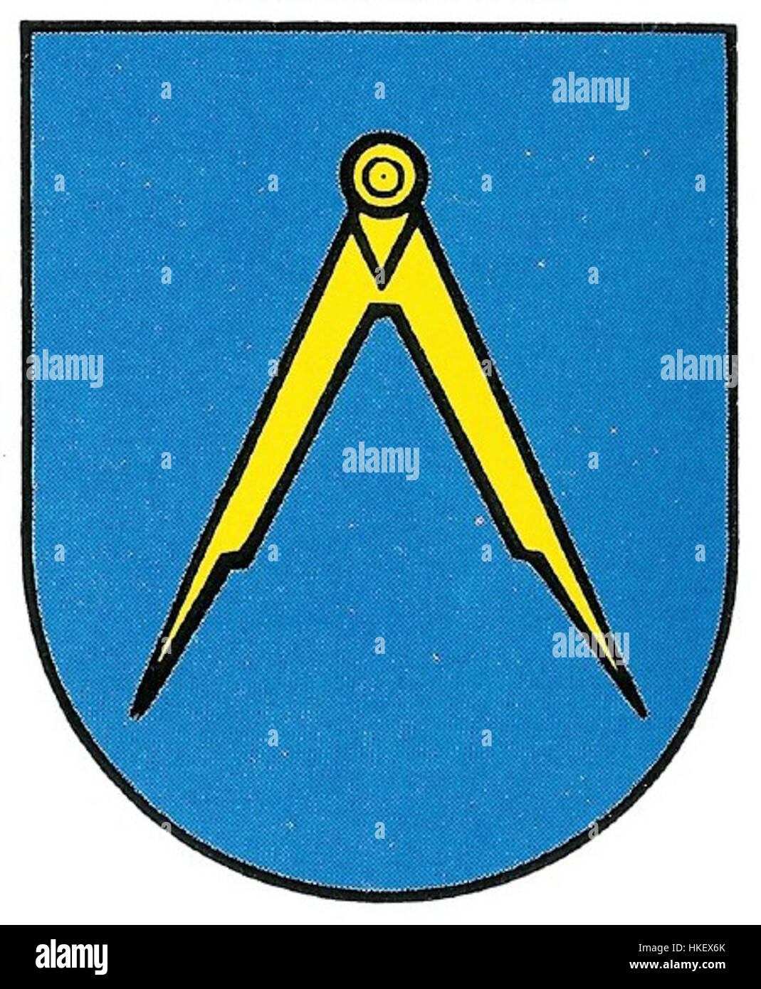 The artwork 'VetschWappen b' features a heraldic design, possibly ...