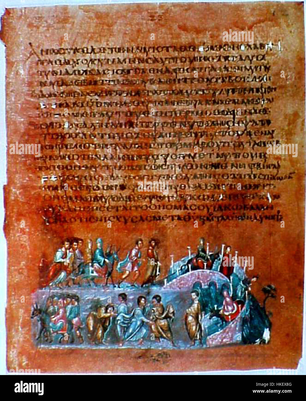 This artwork, 'Jacob,' from the Vienna Genesis manuscript, is a 6th ...