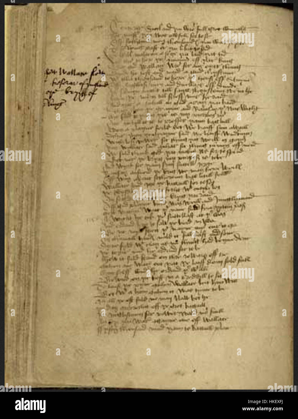 The Wallace manuscript is an illuminated work of art from the medieval ...