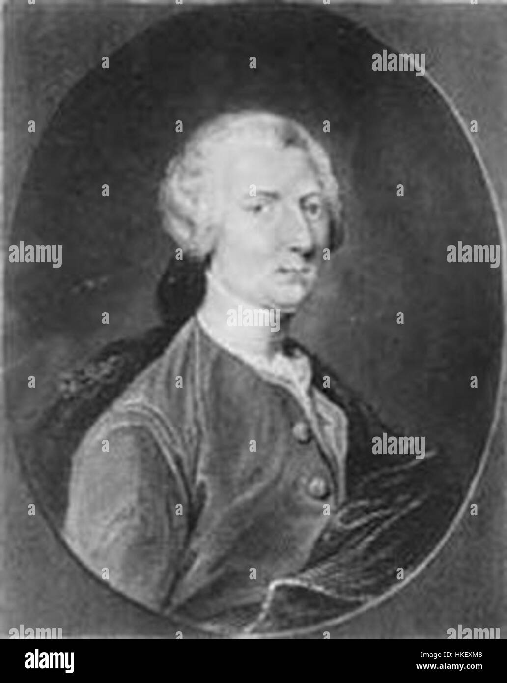 A historical portrait of Thomas Conway, a notable figure from the 18th ...