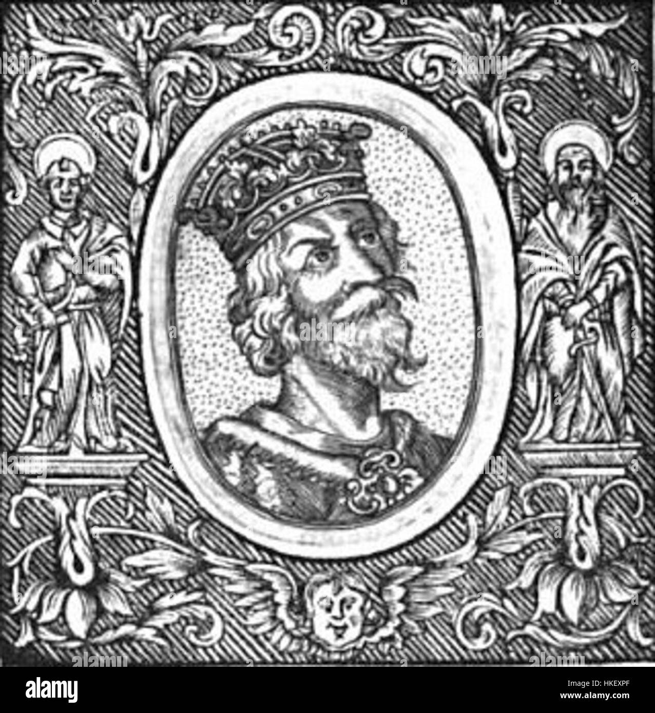 'Wencaslaus 4' depicts the 14th-century King Wenceslaus IV of Bohemia ...