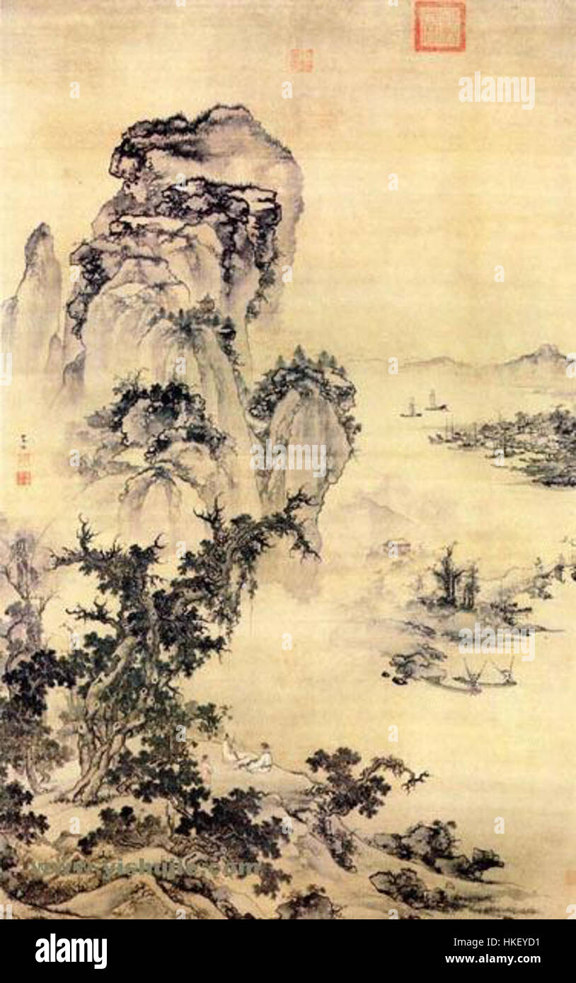 *Zhu duan3* is a work by a Chinese artist, capturing traditional ...