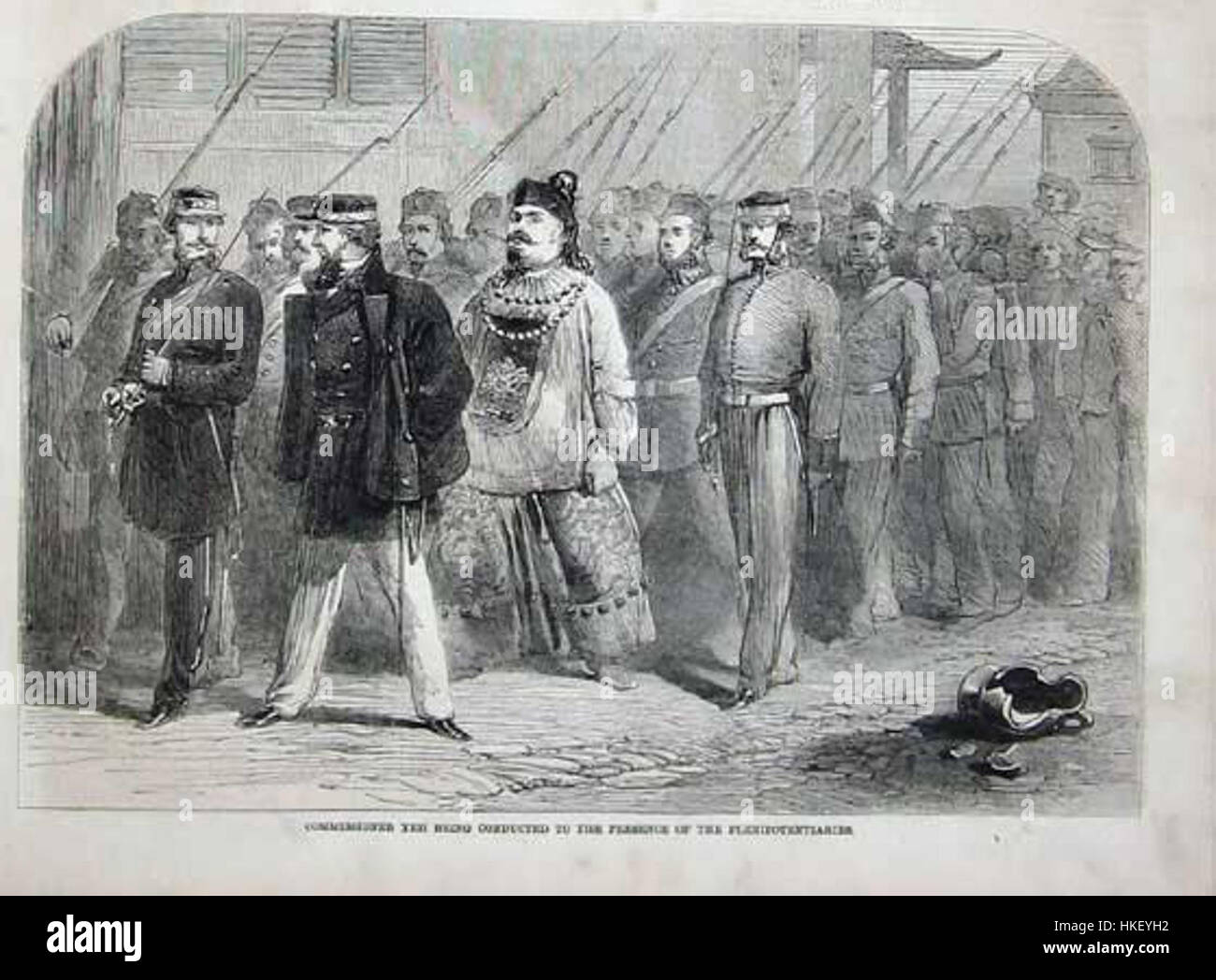 1858, Canton Commissioner Yeh Men Stock Photo - Alamy