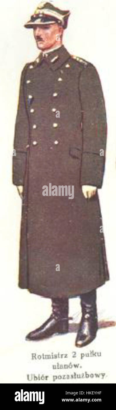 1935 rotmistrz 2 pulku ulanow Stock Photo - Alamy