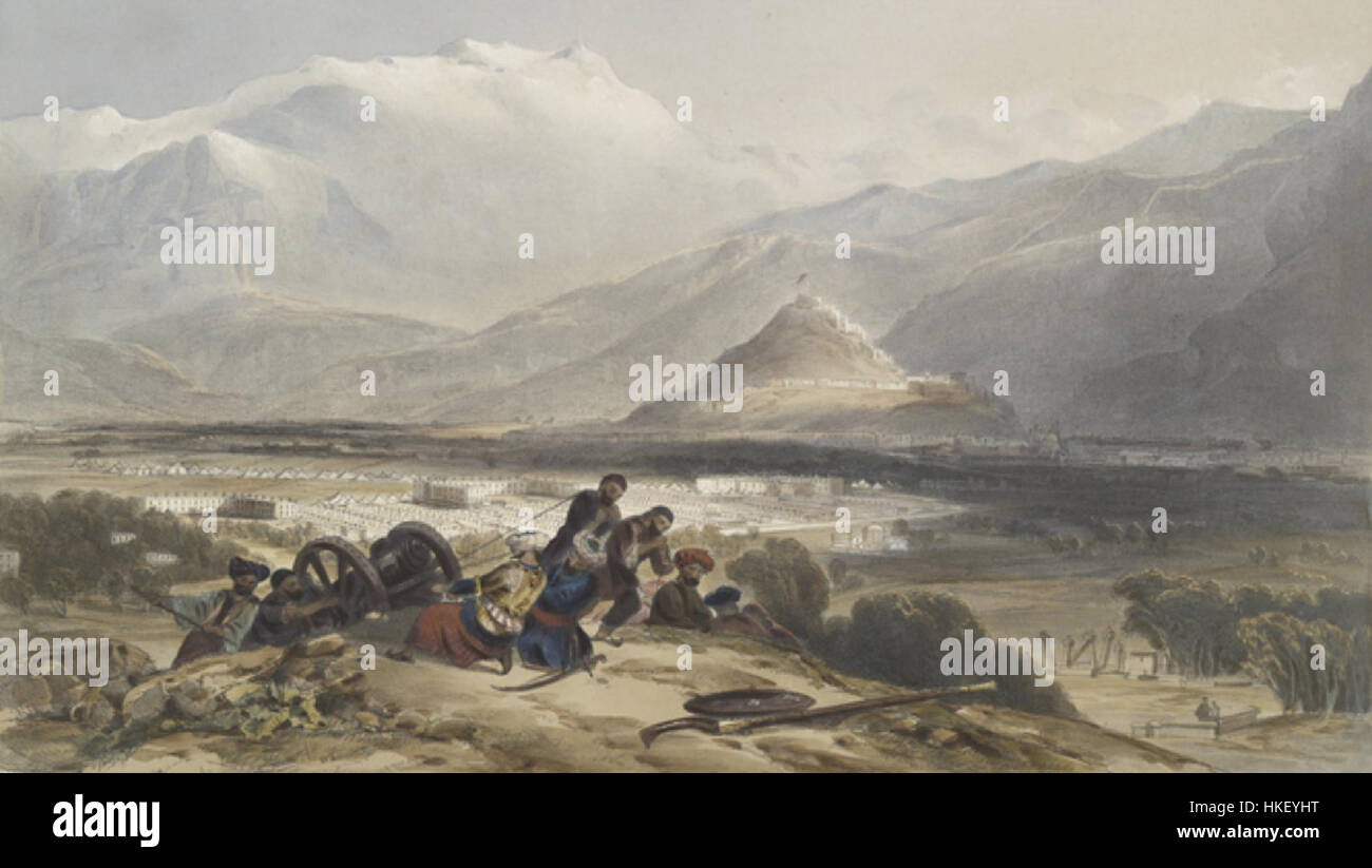 Kabul afghanistan and bala hissar fort hi-res stock photography and ...