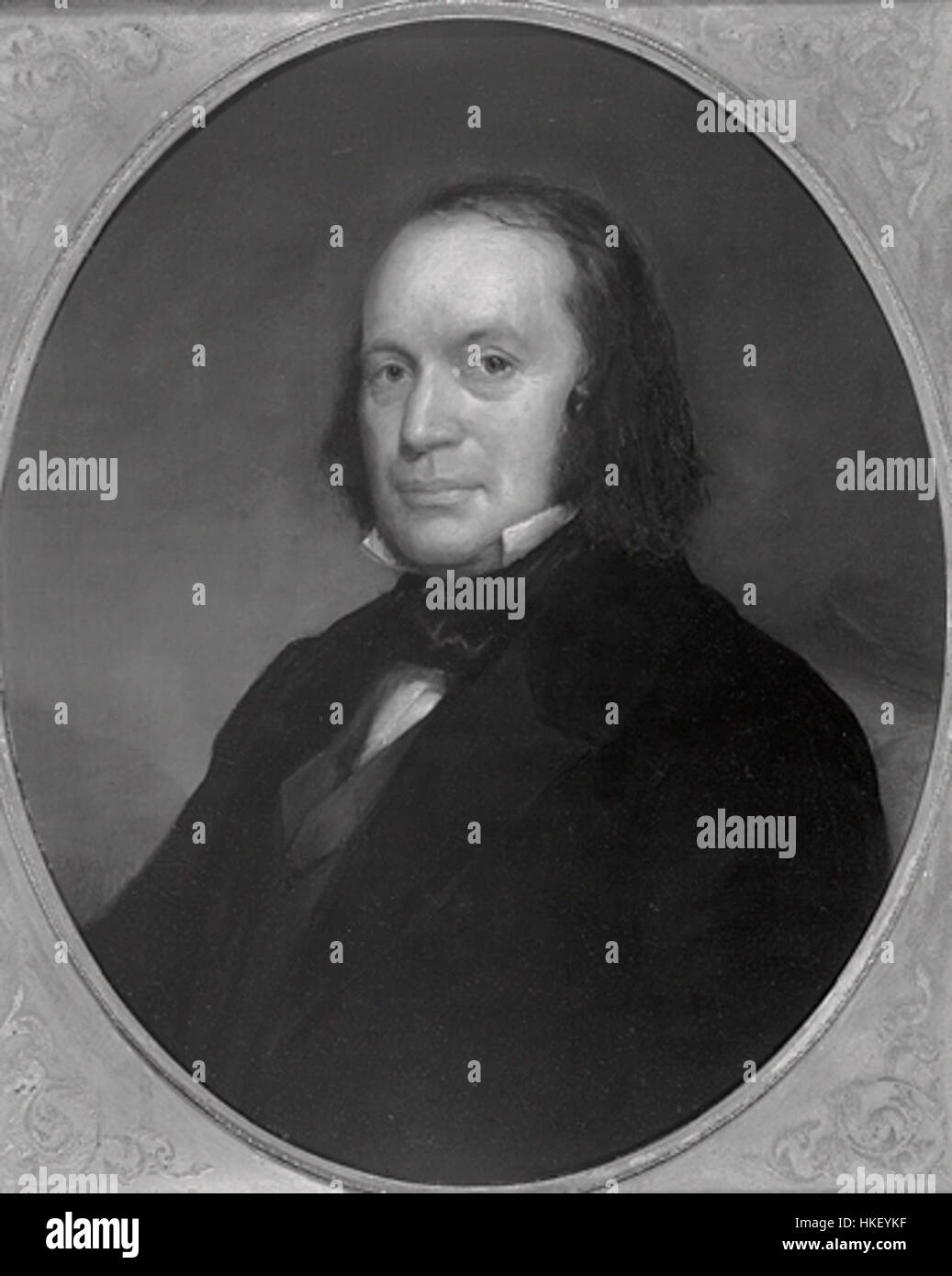 '1855 Jean-Louis Rodolphe Agassiz' by Moses Wight is a portrait of the ...