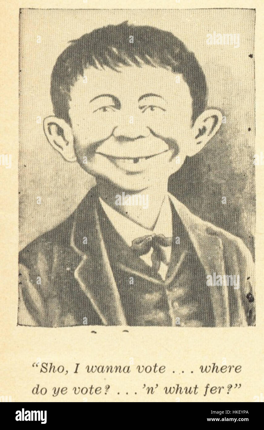 This painting, created by Alfred E. Neuman in 1941, captures the ...