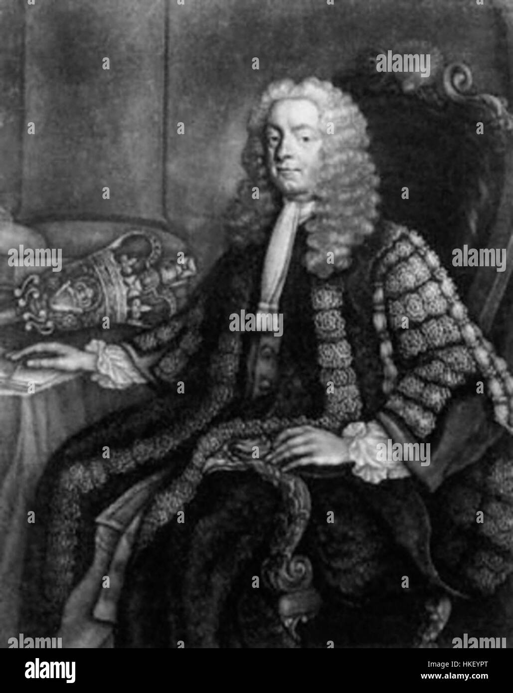 This portrait captures the likeness of the 1st Earl of Shannon, a ...