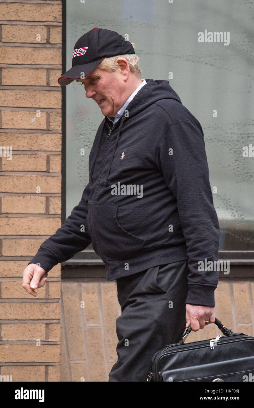 Patrick Marshall arrives at Southwark Crown Court in London, the former ...
