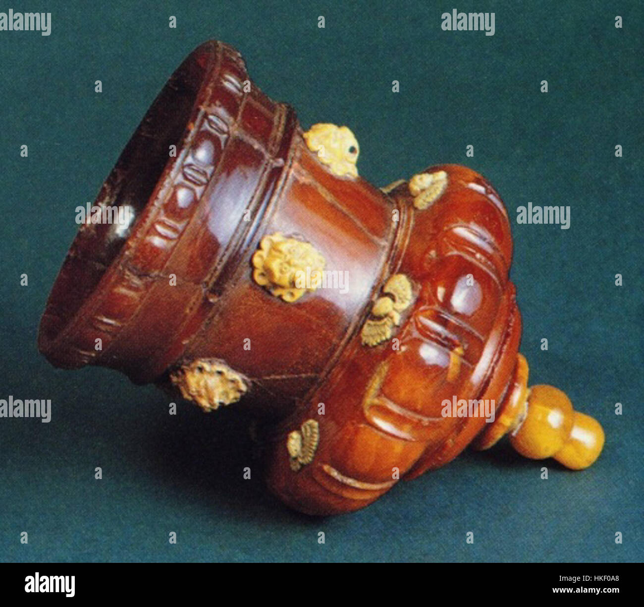 An artifact of historical significance, the Amber Goblet of Sigismund ...