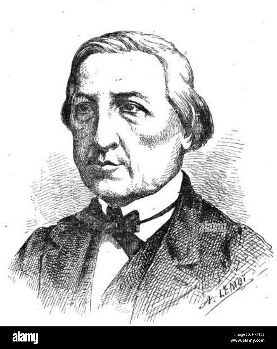 This portrait of Emmanuel Arago by Lemot depicts the prominent French ...